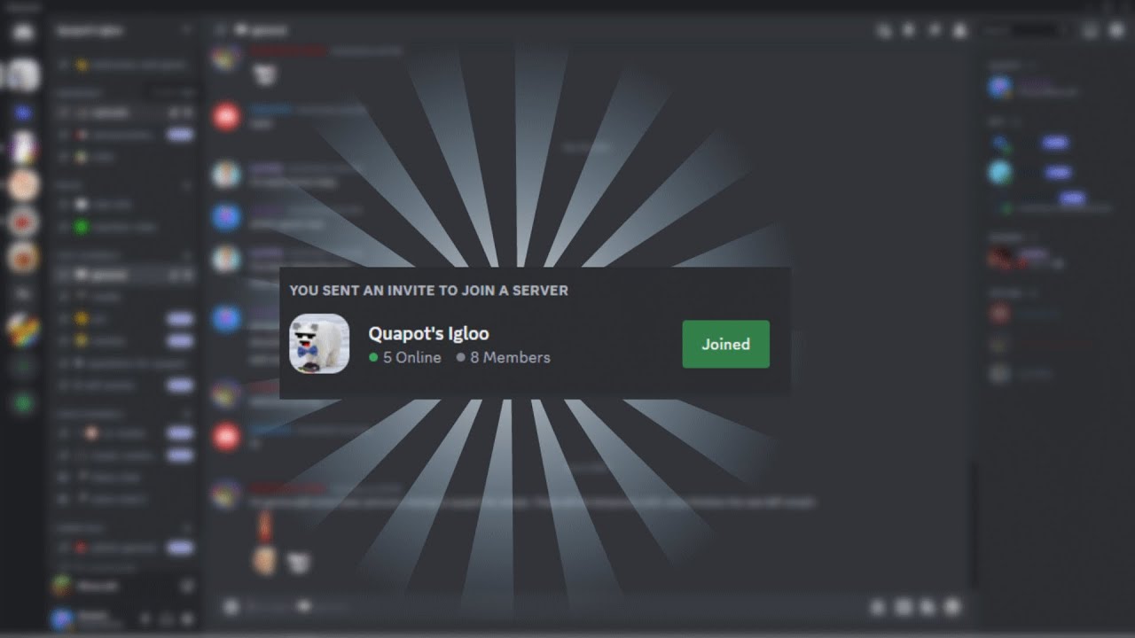 I released a discord server! - YouTube