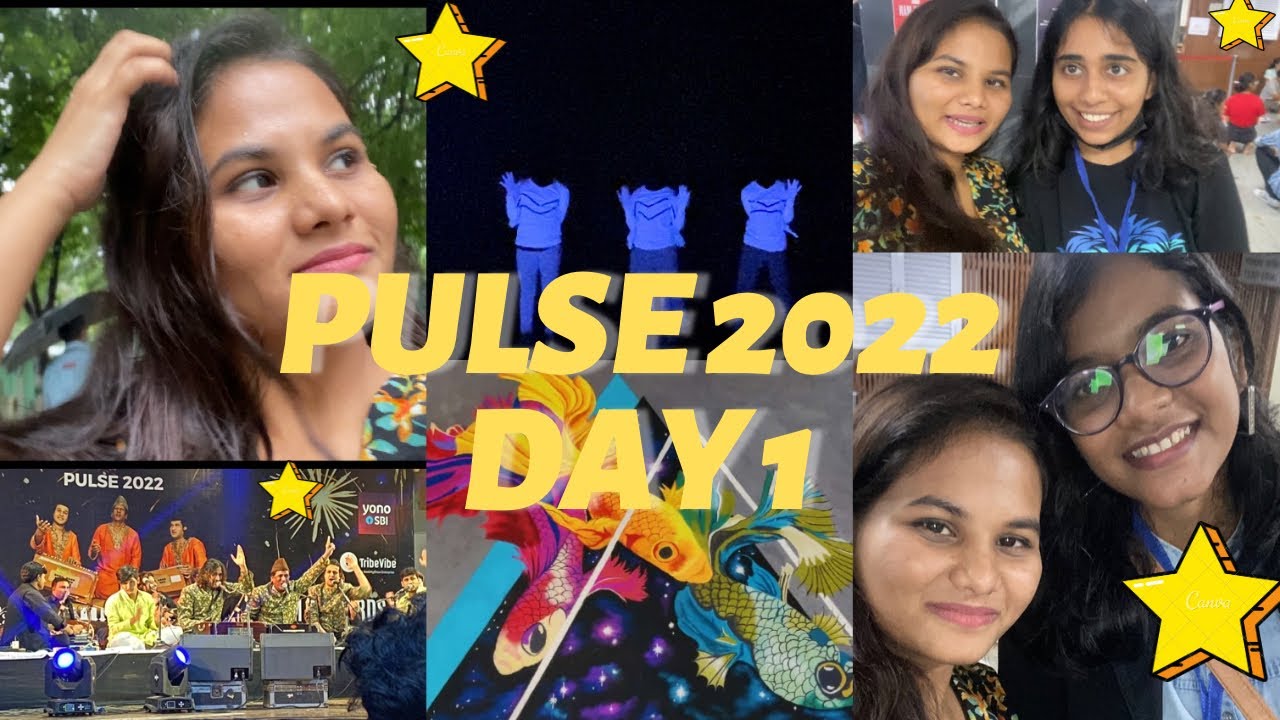 Pulse Day 1, AIIMS Delhi, aur barish ho gai😭 - YouTube