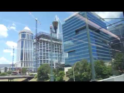 Lynx Blue Line Arriving In Downtown Charlotte - YouTube
