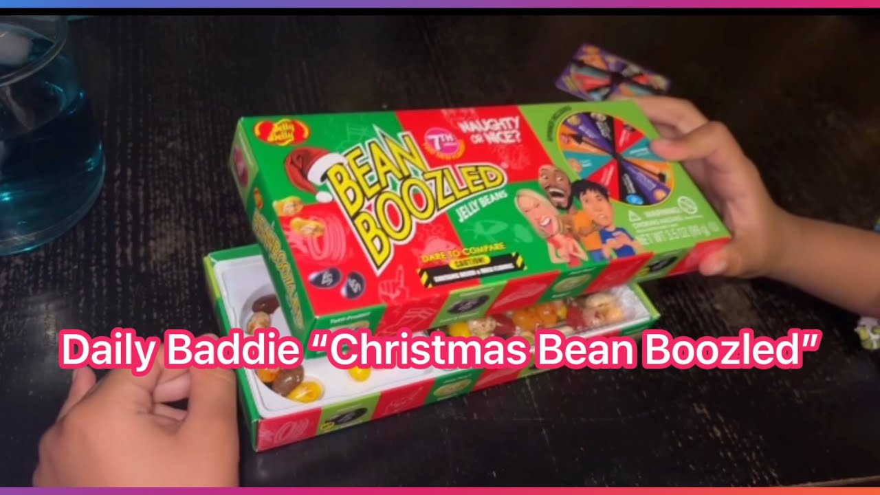Daily Baddie “Christmas Bean Boozled” - YouTube