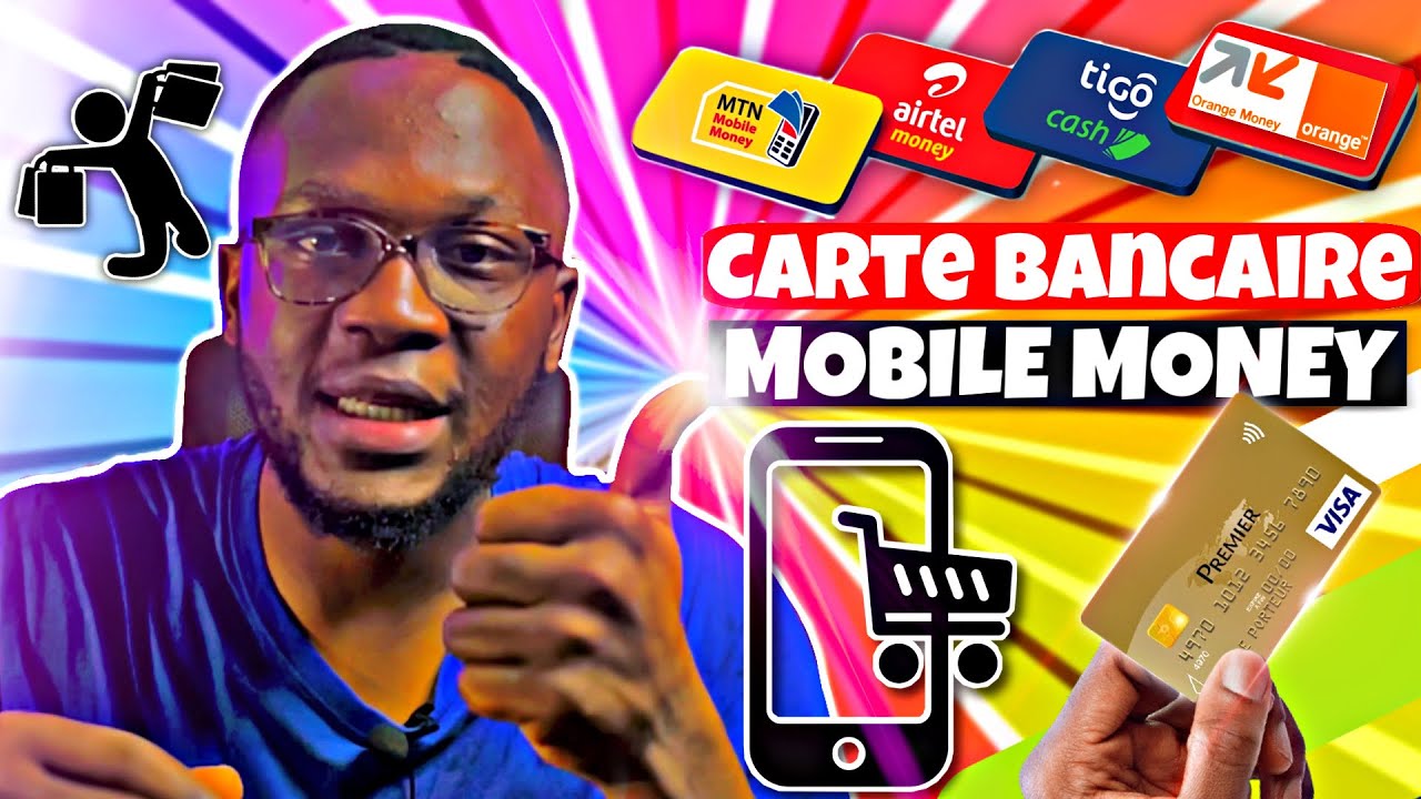 How to create a Virtual Bank Card with Mobile money in Africa - YouTube