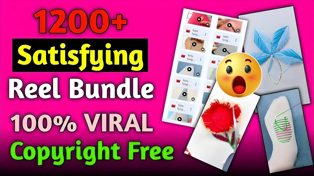 1200+ Satisfying Reel Bundle For Free - Viral Instagram Reels Bundle ...