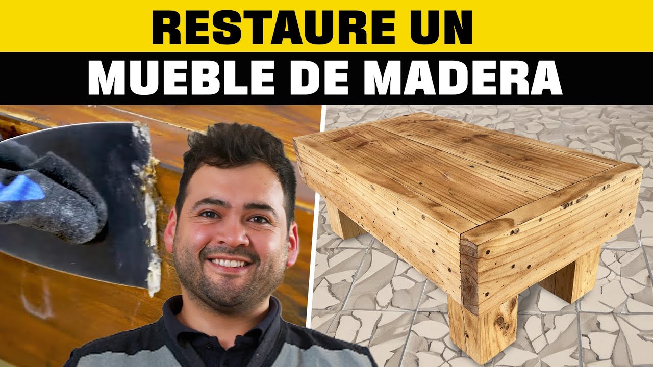 Cómo restaurar un mueble de madera I Taller del especialista - YouTube