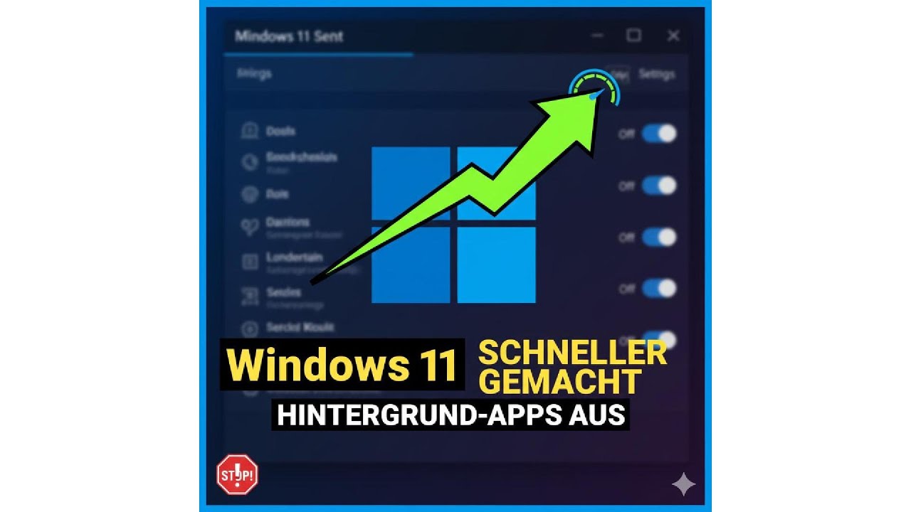 Windows 11 schneller machen: Unnötige Hintergrund-Apps ausschalten ...