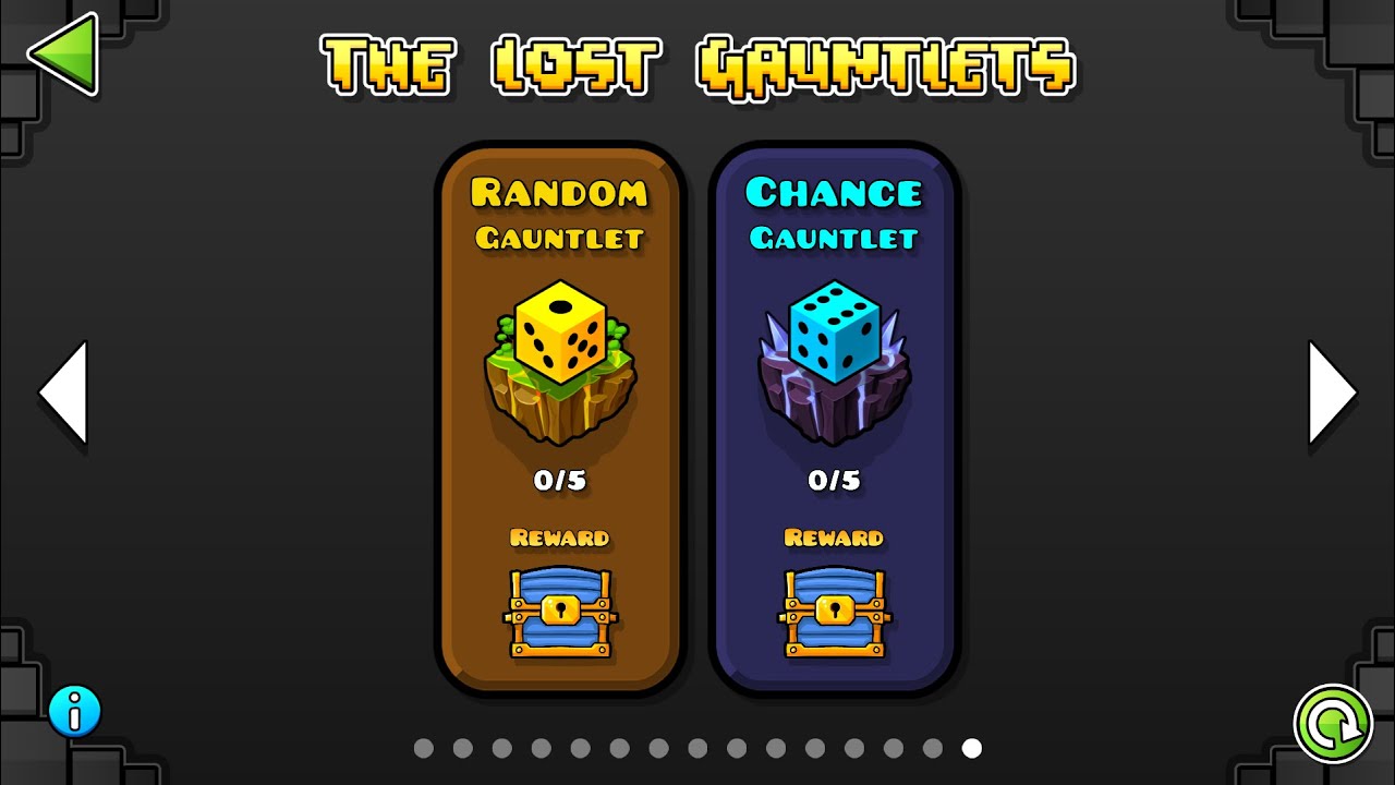 NEW GEOMETRY DASH UPDATE(2.208) (Random gauntlet) - YouTube