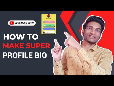HOW TO MAKE SUPER PROFILE BIO || HOW USE SUPER PROFILE BIO - YouTube