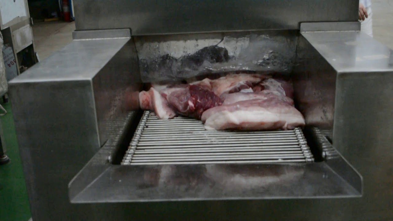 80 Needles automatic brine injection machine - YouTube