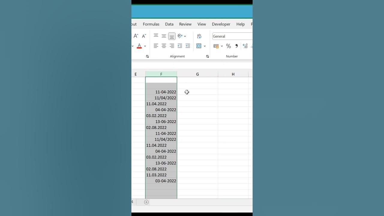 Correct Critical Date Format in Excel | Excel Tips & Tricks | Excel Tutorial - YouTube