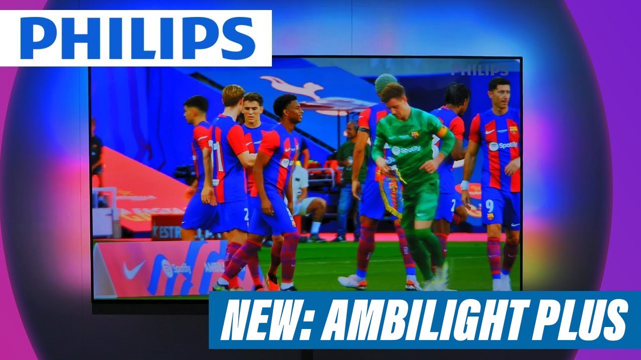 THE NEW AMBILIGHT PLUS 2024: Philips improves Ambilight with LEDs and mini lenses! - YouTube