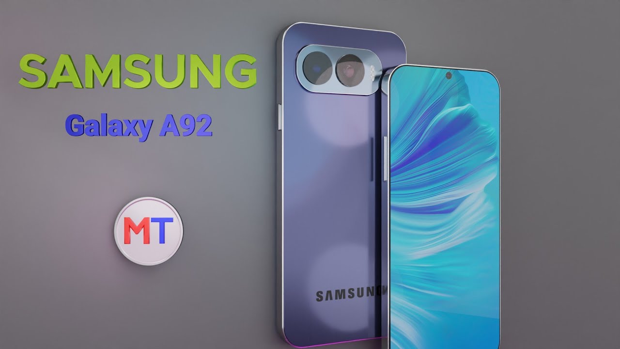 Samsung Galaxy A92 - 5G - YouTube