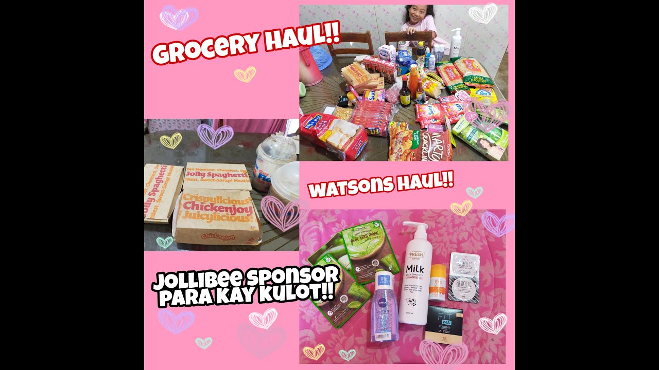 NAKALABAS AT NAG GROCERY HAUL..HAUL WITH BIDA2X CATLEAH.. - YouTube