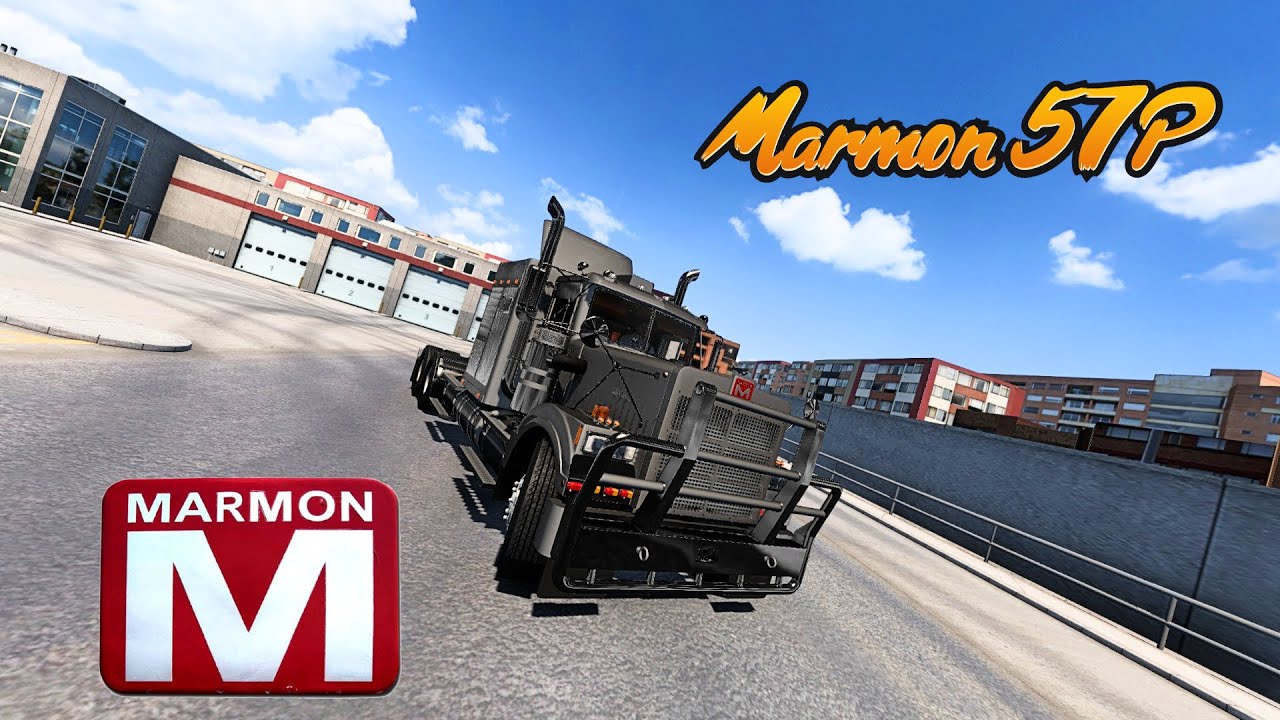 American Truck Simulator 🚛| Marmon 57P |🚛 #187 #gaming #truck #ats ...