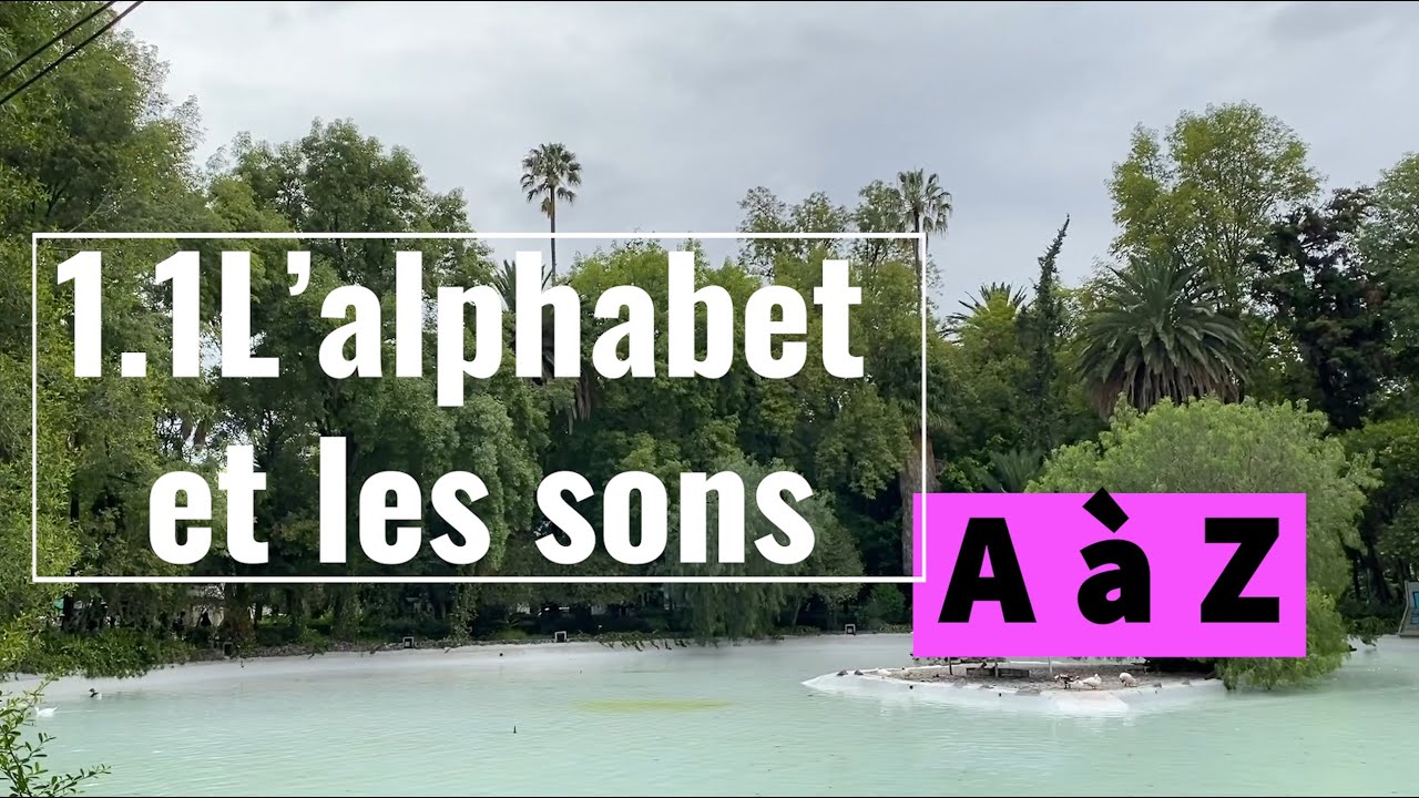 Beginner French Lessons 1.1 L'alphabet et les sons - YouTube