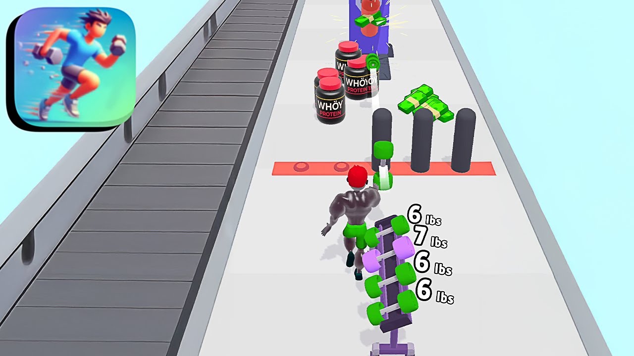 Dumbbell Rush - All Levels Gameplay Android,ios (Part 18) - YouTube