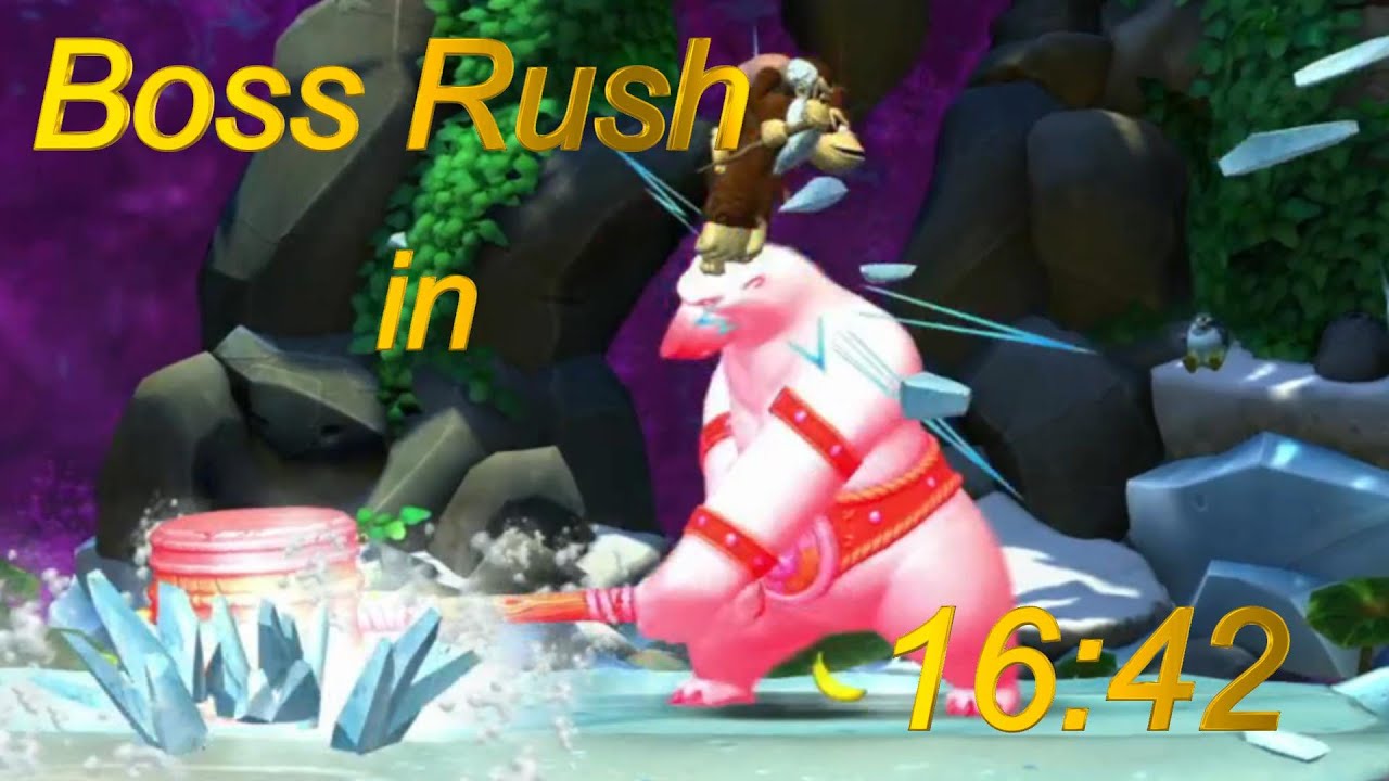 DKCTF Funky Mode Enkaybee™'s Boss Rush Speedrun in 16:42 - YouTube