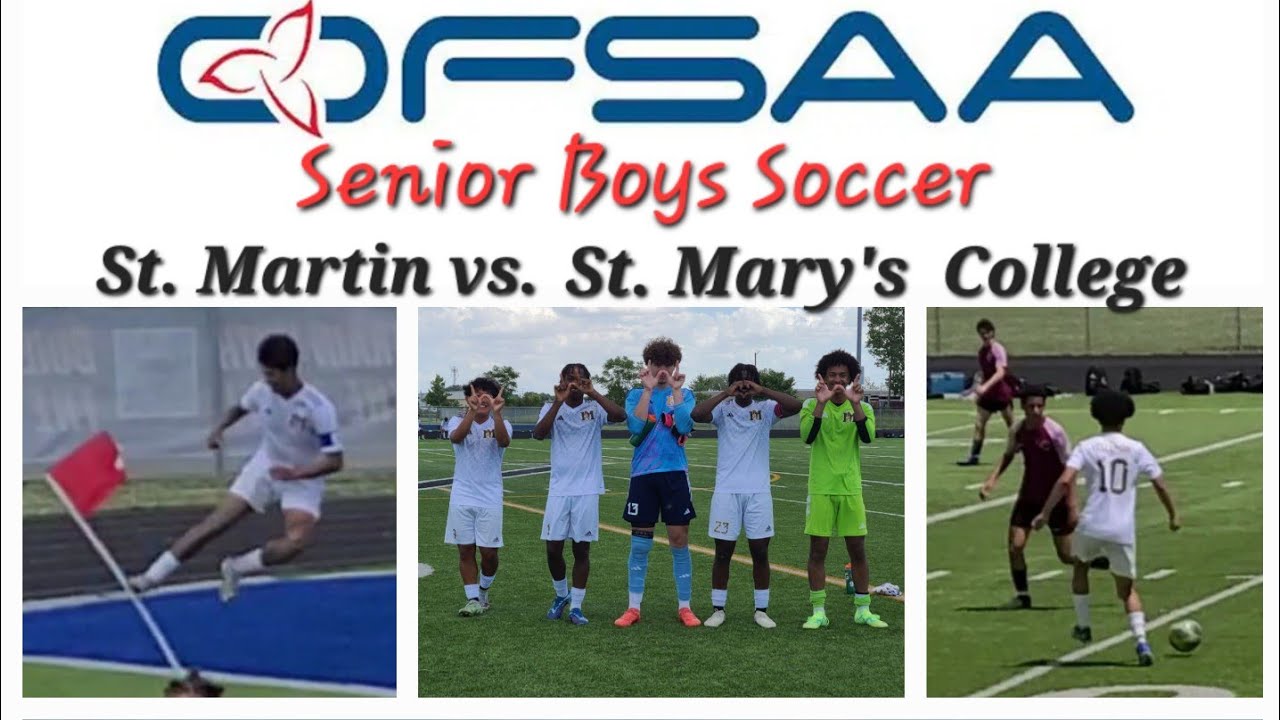 ⚪️St. Martin vs. 🔴St. Mary's College | OFSAA Senior Boys Soccer | June ...