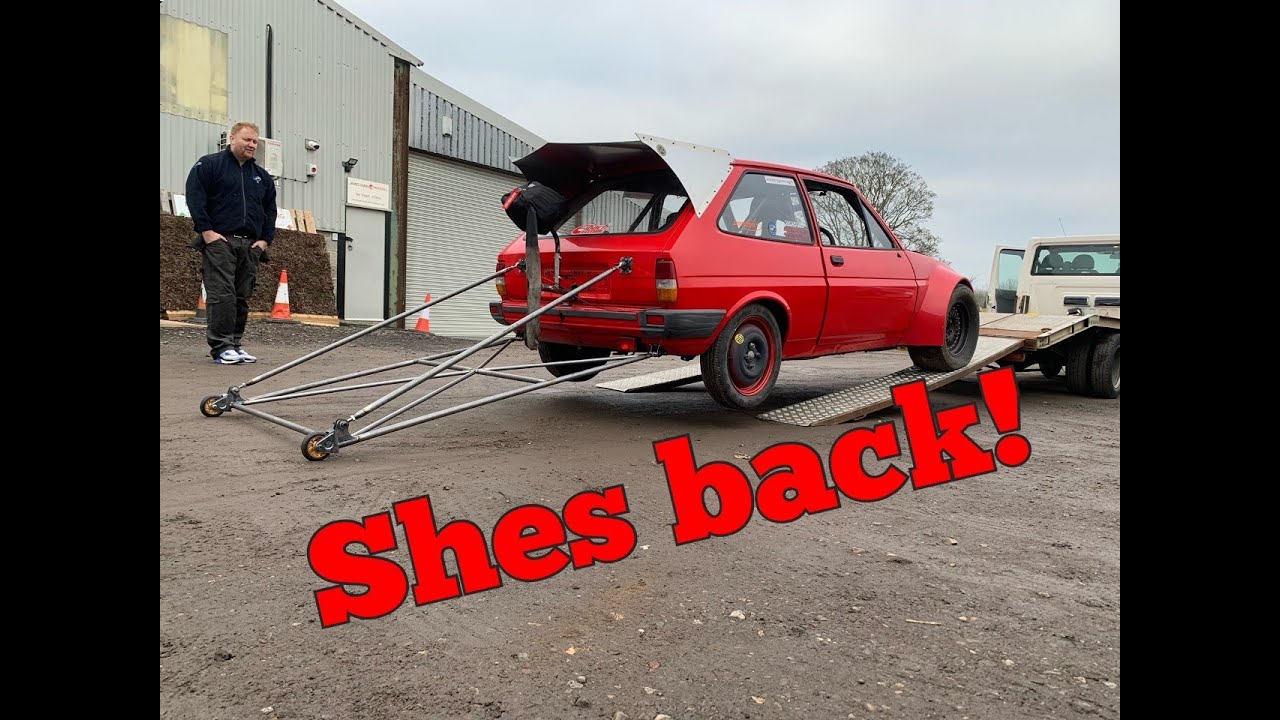 got my DRAG CAR back!! - YouTube