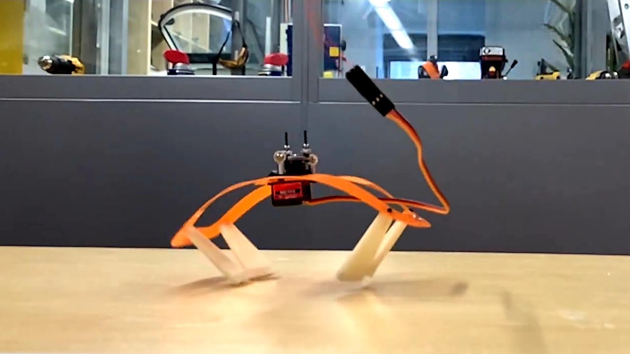 This Speedy Untethered Soft Robot Based on Hair Clip Technology - YouTube