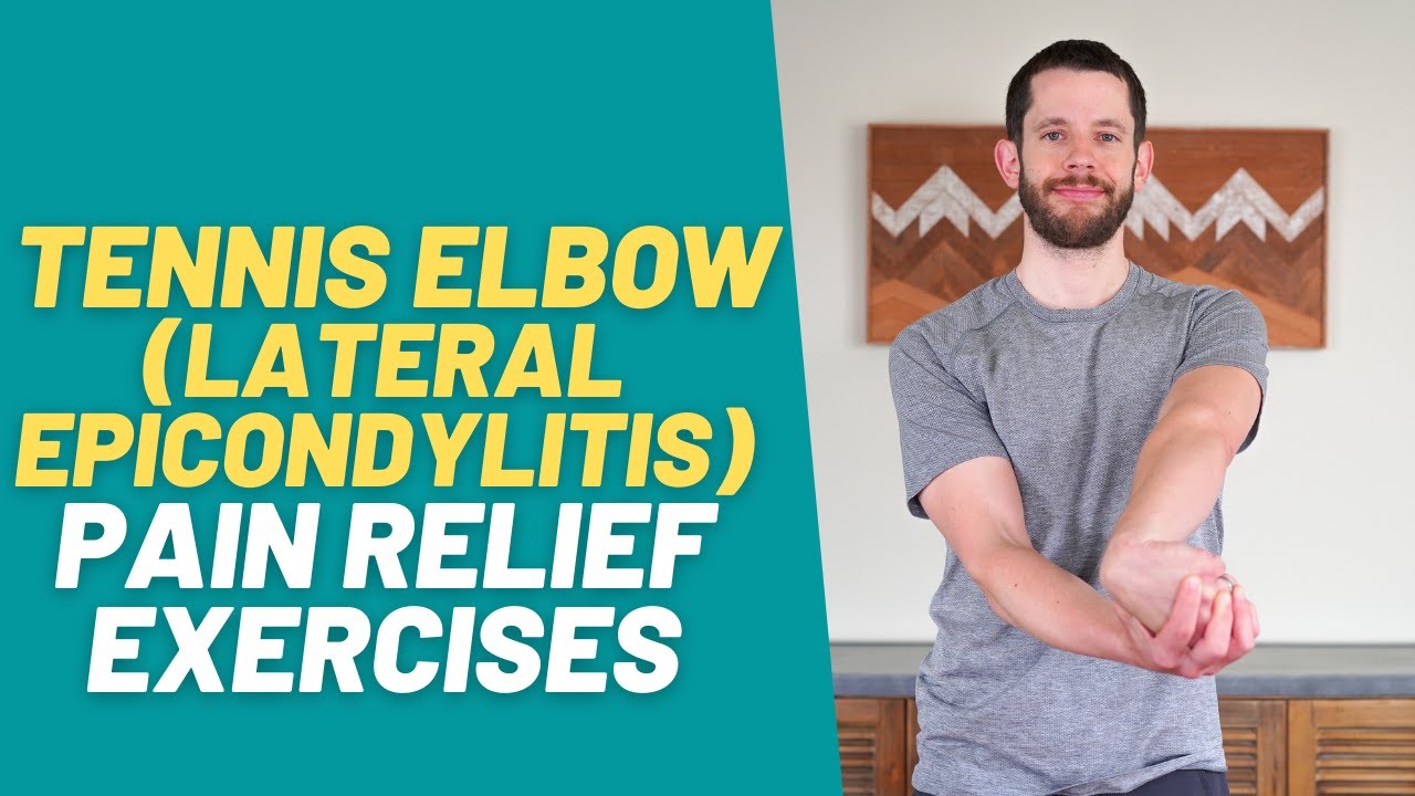 TOP 6 Elbow Pain Relief Exercises & Stretches (Tennis Elbow) | PT Time ...