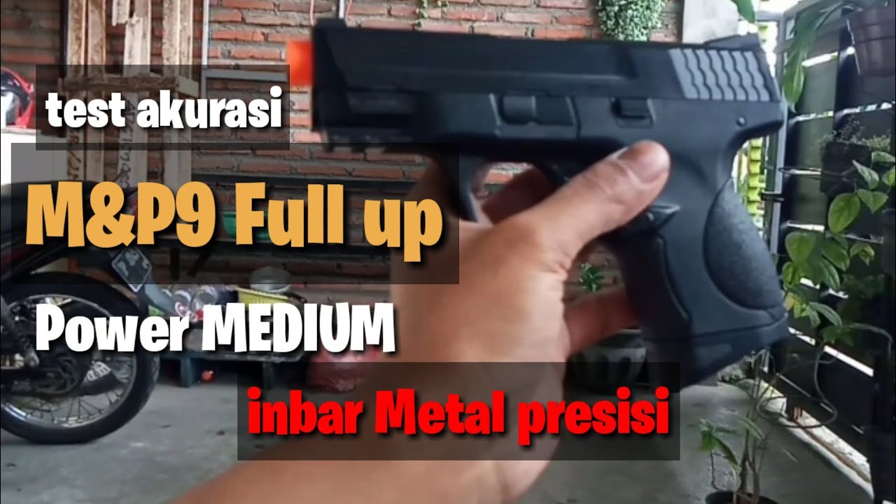AGF M&P9 UPGRADE POWER MEDIUM | INBAR METAL | TES AKUARASI - YouTube