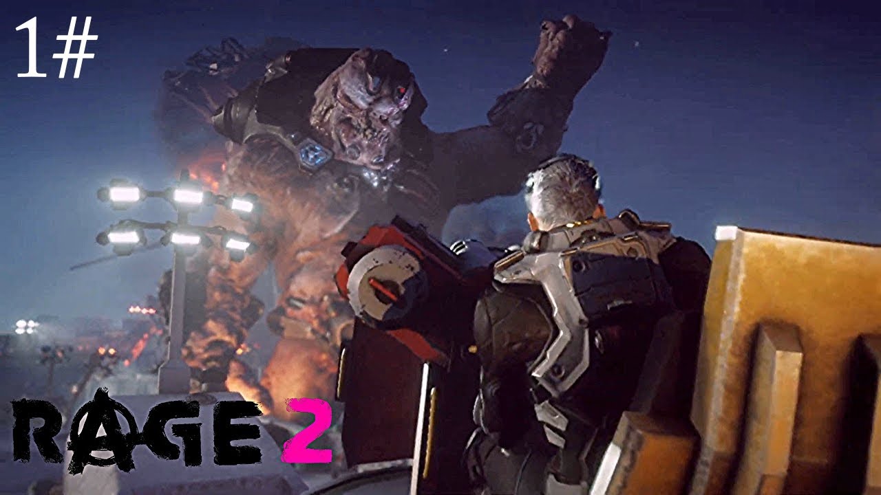 rage 2 O INÍCIO DE GAMEPLAY || Dublado e Legendado em Português PT-BR 1 ...