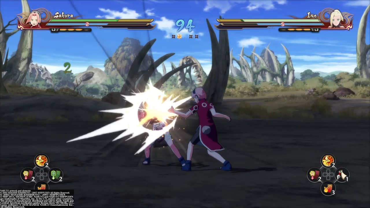 NARUTO SHIPPUDEN™: Sakura vs. Ino, cat fight ! - YouTube