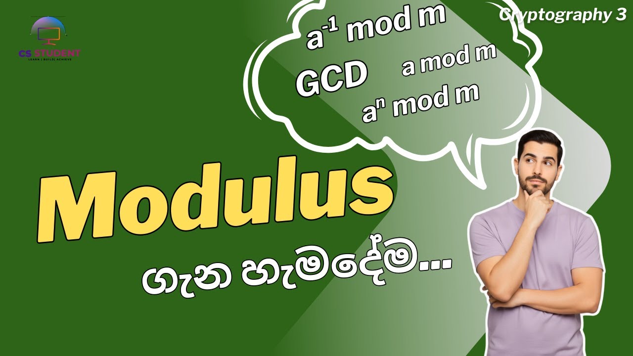 Mathematics for Cryptography සිංහලෙන් මුලසිට, Modular Inverse ...