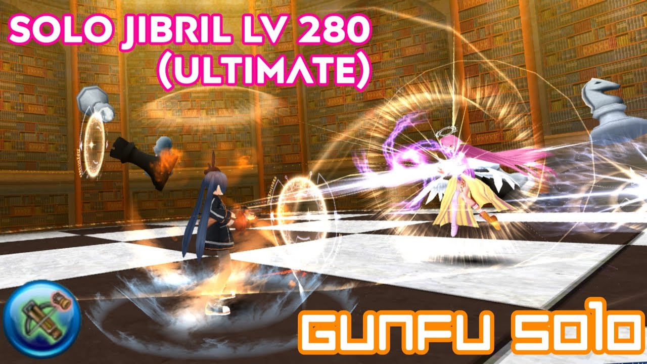 Solo Jibril lv 280 (Ulti) - Gunfu (Bowgun/Knuckle) || Toram Online ...