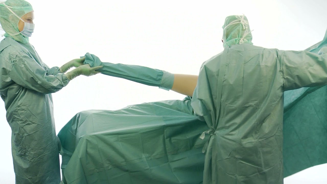 BARRIER hip draping instructions - YouTube