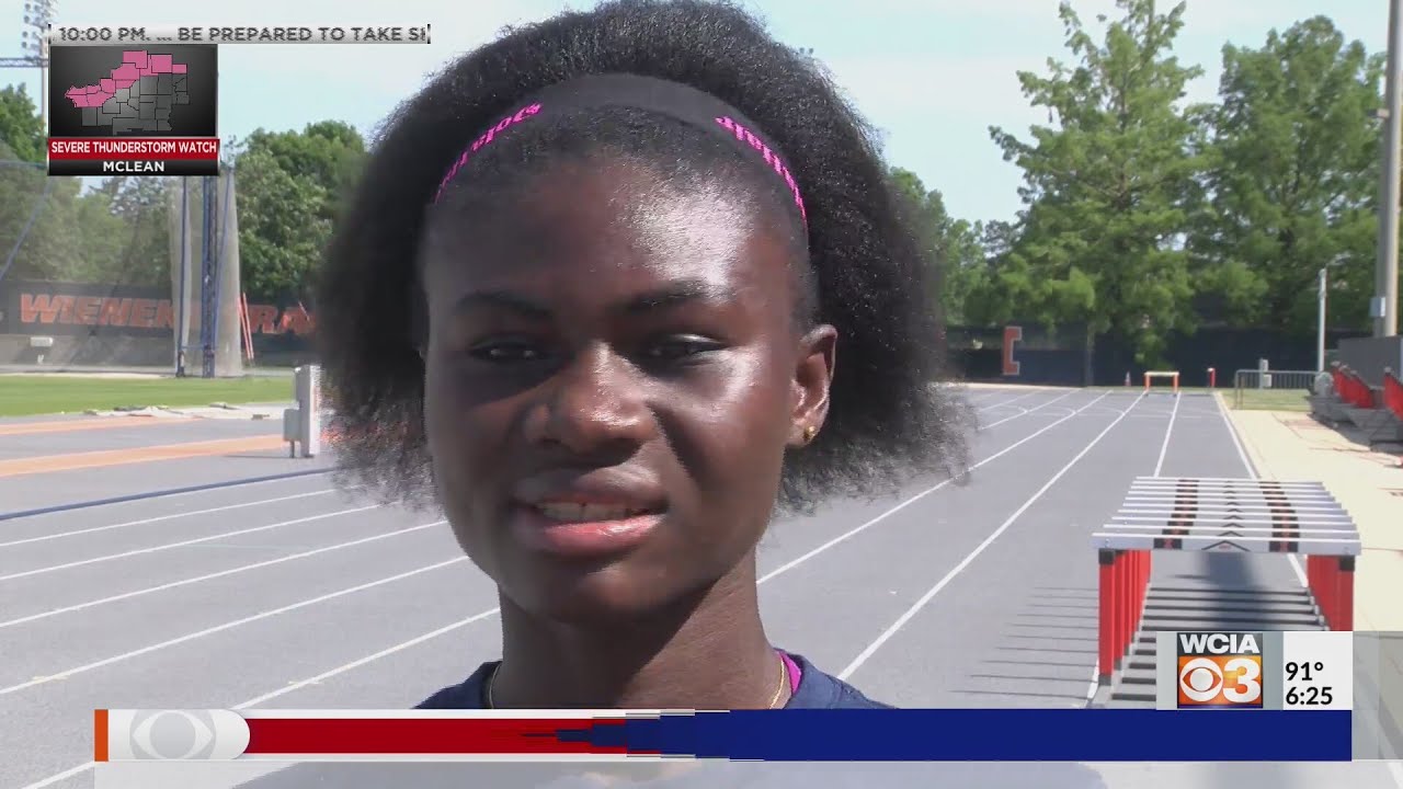 Illinois high jump NCAA champ Rose Yeboah headed to Olympics - YouTube