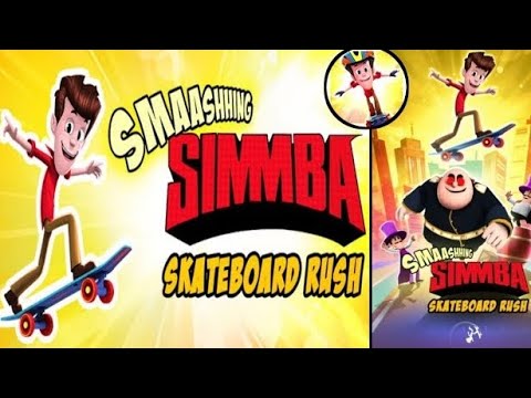 Smaashhing Simmba - Skateboard Rush, Smashing Simmba on an endless ...