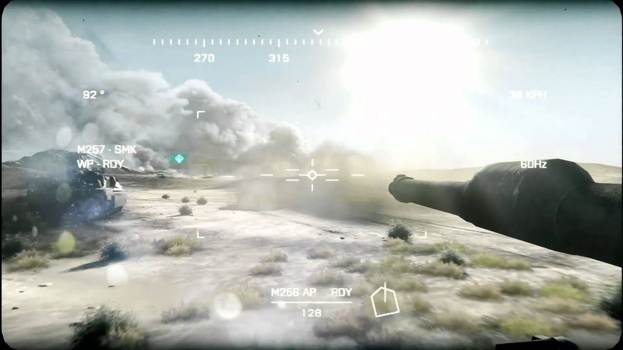 Battlefield 3 Thunder Run Tank Gameplay Trailer (E3) - YouTube