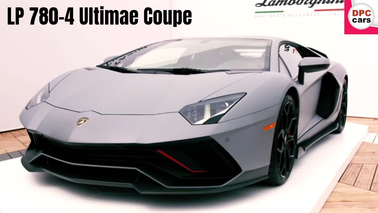Lamborghini Aventador LP 780-4 Ultimae Coupe - YouTube