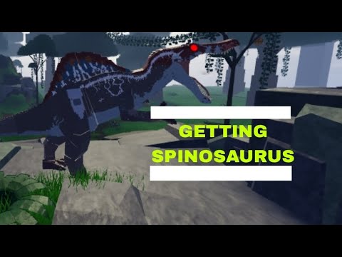 GETTING SPINOSAURUS IN JURASSIC BLOCKY! - YouTube