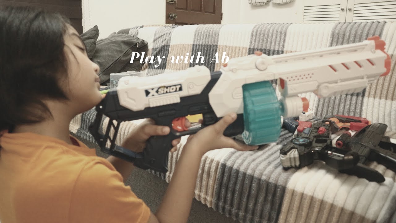 NERF XSHOT TURBO FIRE AND CARNIVORE GUN ACKY BLAKE - YouTube