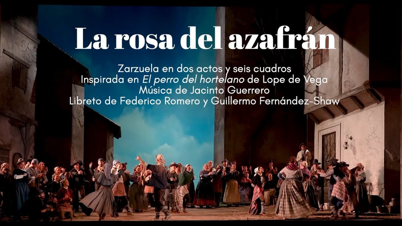 [Tráiler] La rosa del azafrán | Teatro de la Zarzuela - YouTube