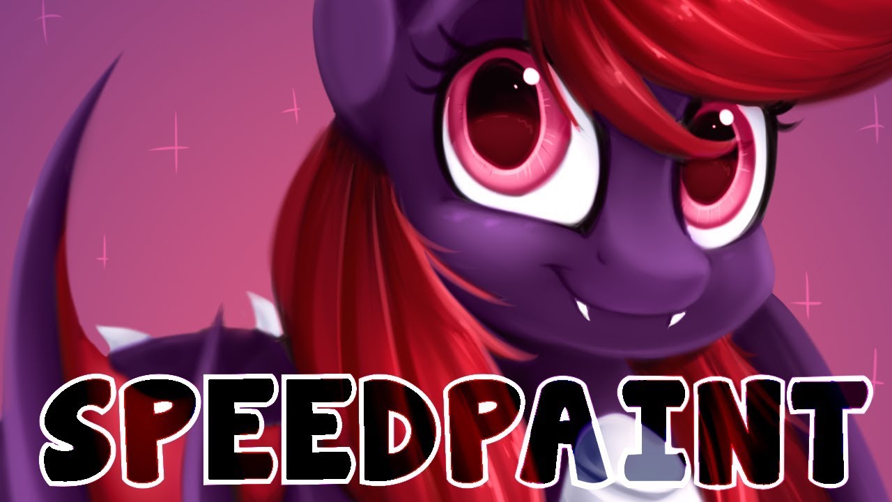 Lineless Scarlet - MLP Speedpaint - YouTube