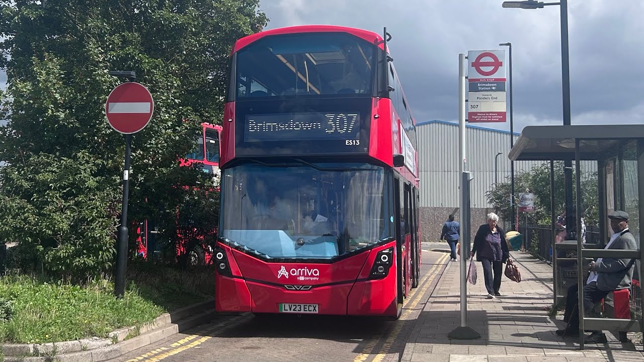 * BRAND NEW * Arriva London: Route 307 (ES13 LV23ECX) Wrighbus ...