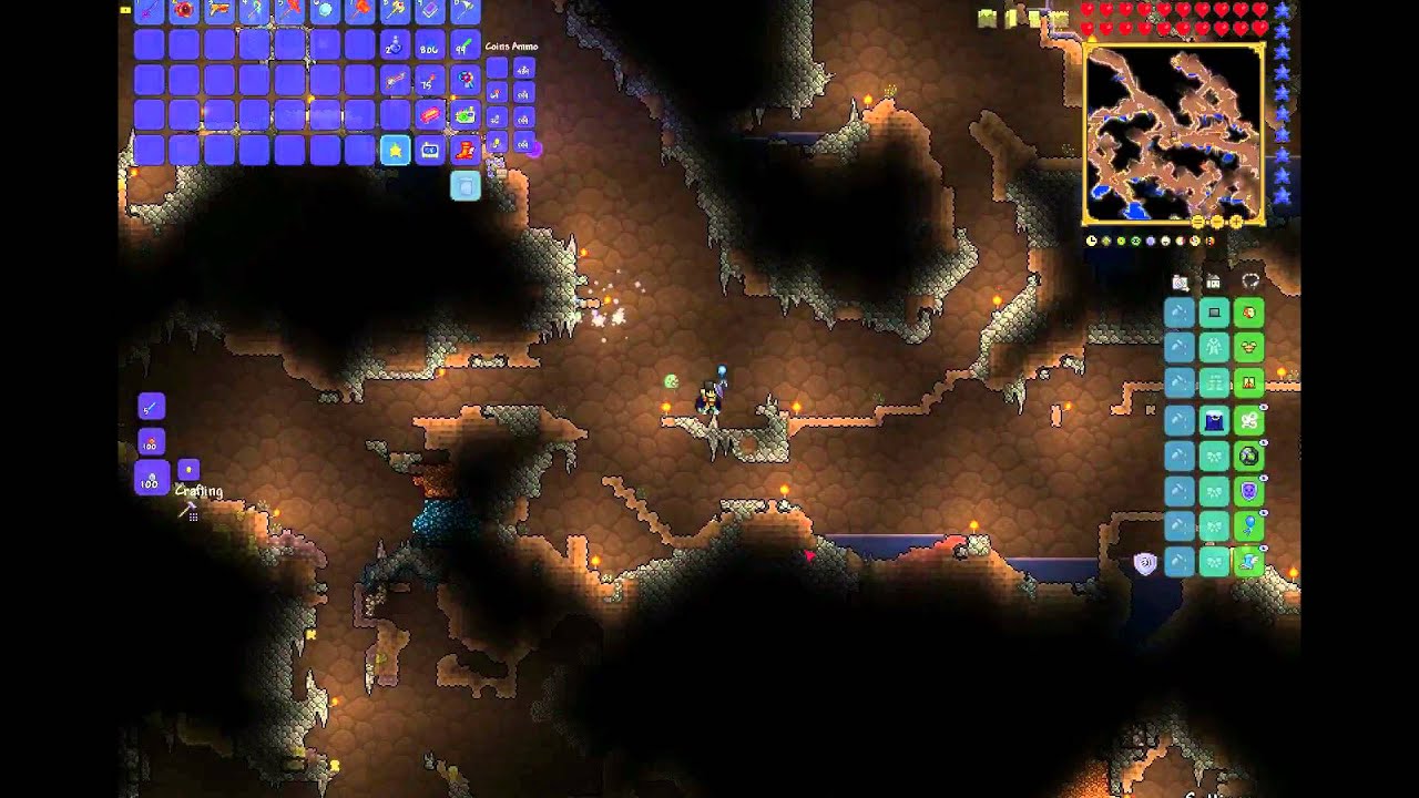 A Walk In Terraria [1.3] - Part 16 - Welcome to Hardmode - YouTube