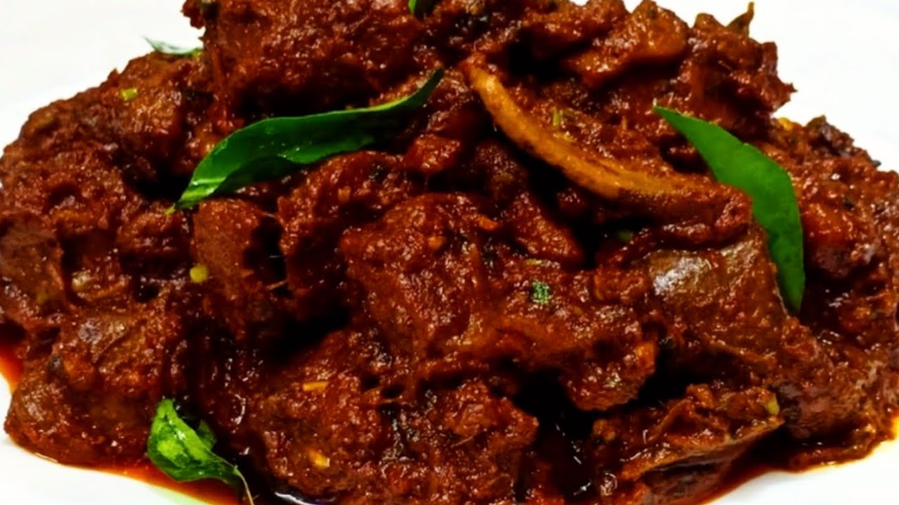 Chettinad Mutton Chukka Recipe - YouTube