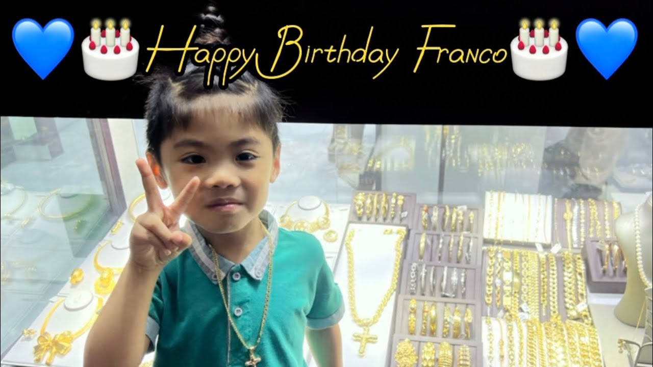 Happy 5th Birthday Baby Franco🎂🎊💙We Love You So Much💙 - YouTube