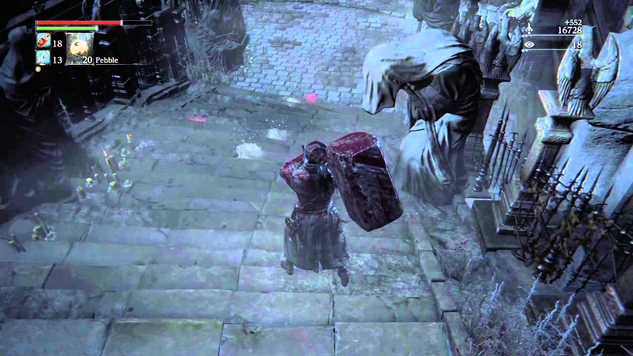 Bloodborne™ Hammer smash to the ground - YouTube