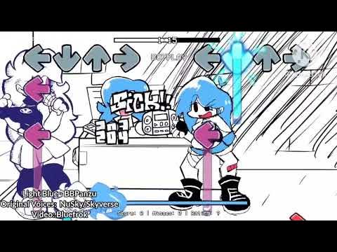 [FNF Cover] Light Blue but NuSky and Skyblue have their original voices ...