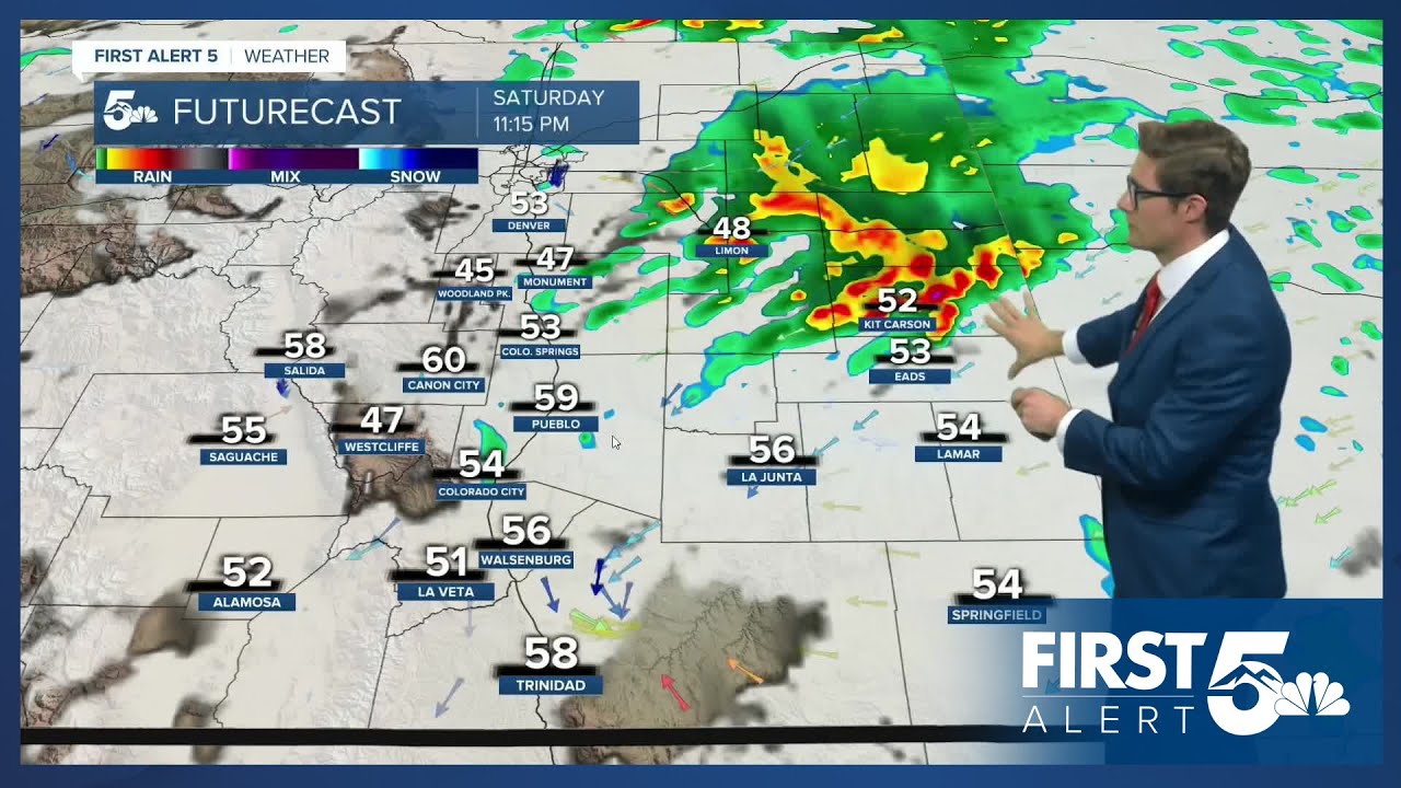 Thunderstorm chances will continue for much of the next week - YouTube