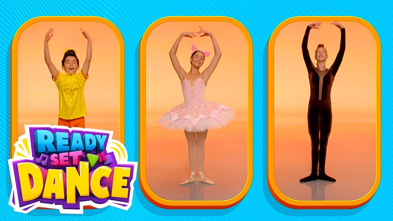 Barnyard Ballet Farm Dance Tutorial | Animals Kids Dance Video | Ready ...