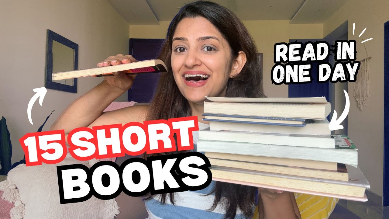 Top 15 short books you can read in one day...or even one sitting 🙌 (for ...