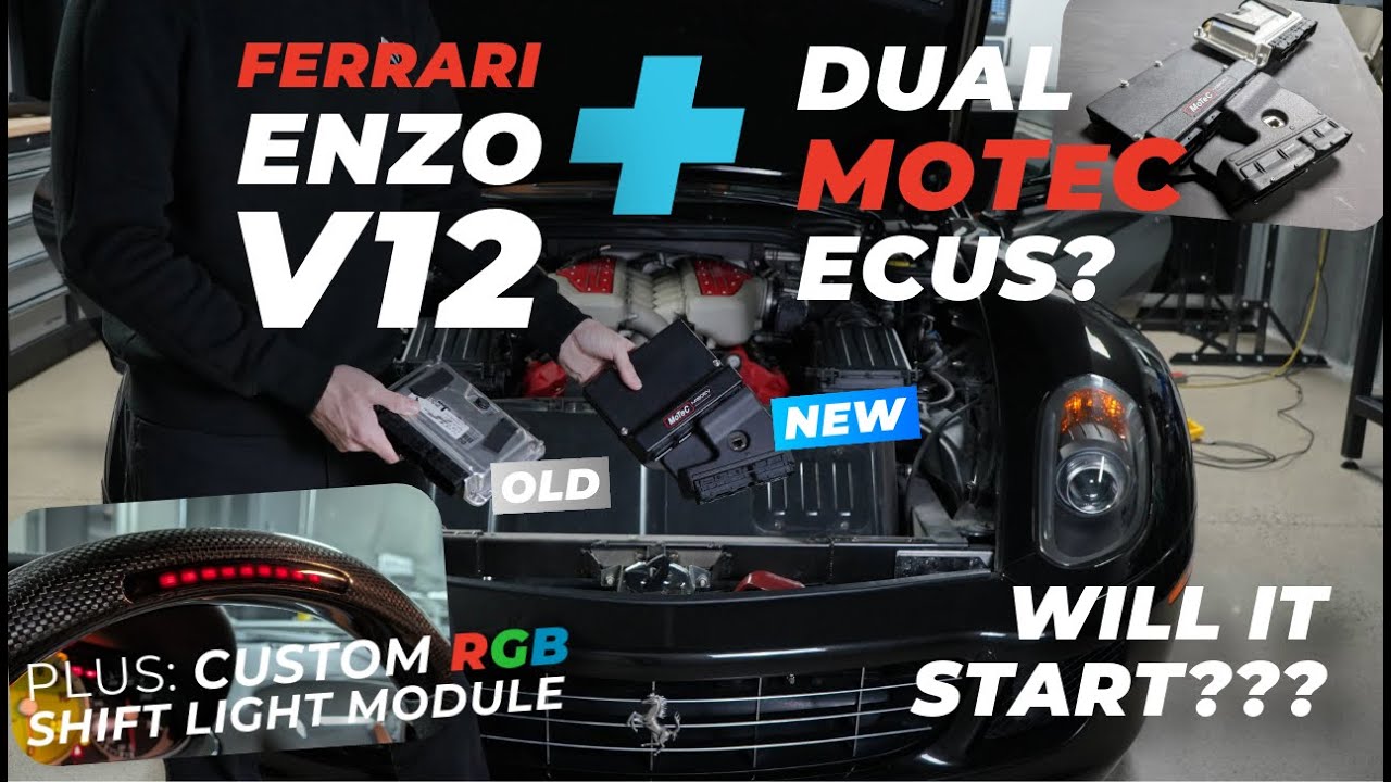 How To Control A Ferrari V12 With 2 MoTeC ECUs - MPP 599XX EVO-HY Build ...