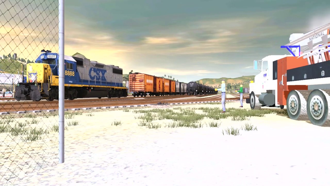 CSX #8888 Runaway 19 years Later - YouTube