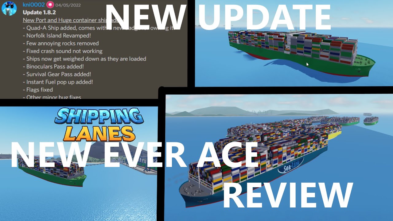 Quad a class review + full update list (Shipping lanes) - YouTube