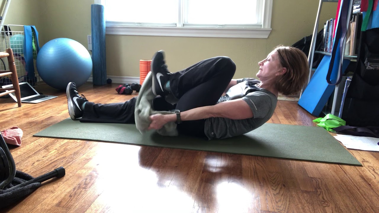 PNF Stretching for Hamstring - YouTube